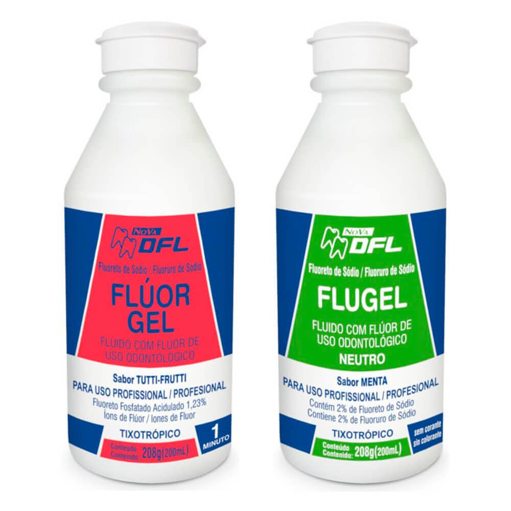 FLUOR GEL TOPICO ACIDULANTE 200ML TUTI-FRUTTI - DFL