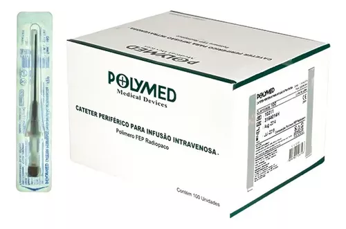 CATETER PERIFERICO IV 16G - POLYMED - Distrimed
